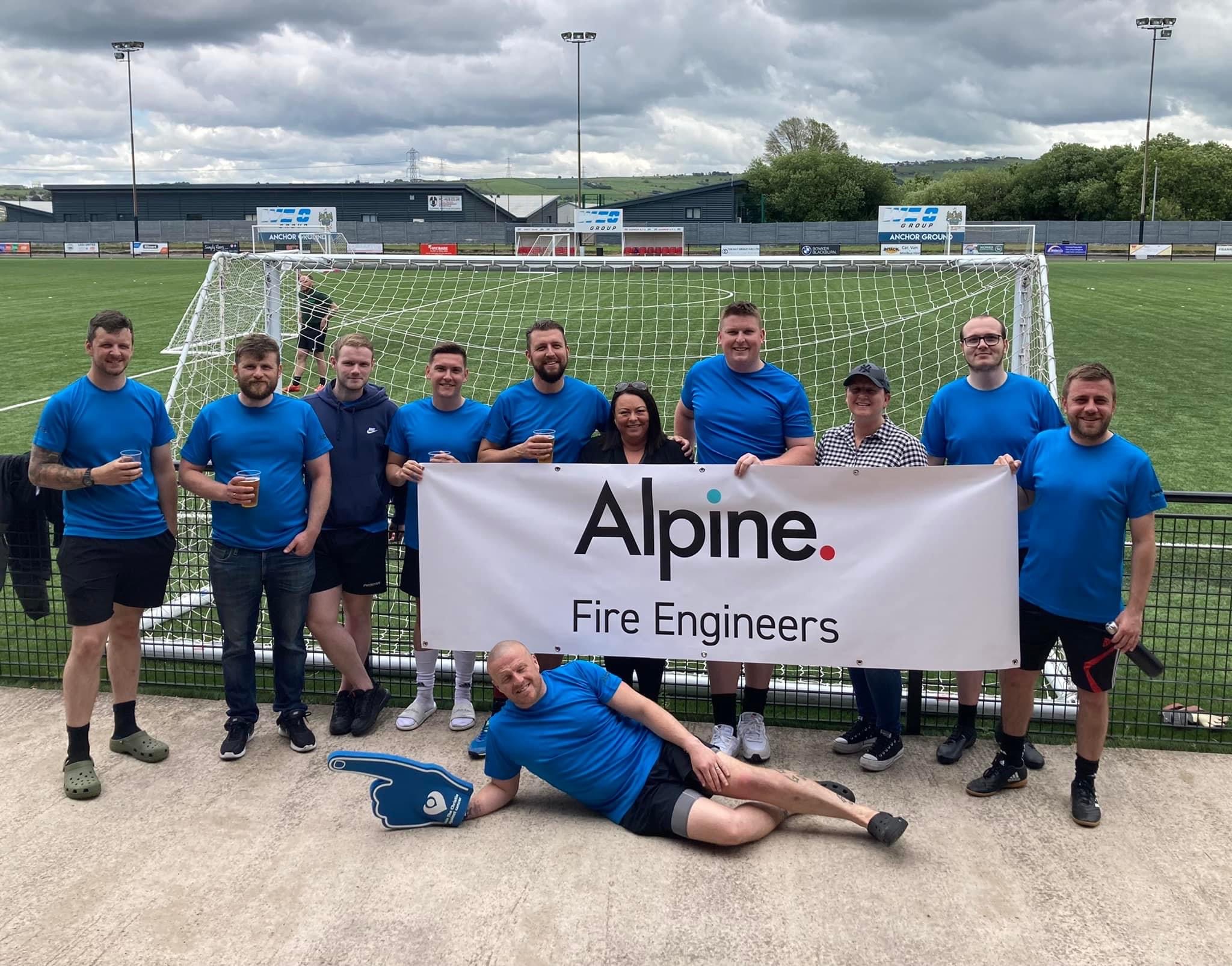 Alpine Wanderers take part in charity football event One Stop Cup ...